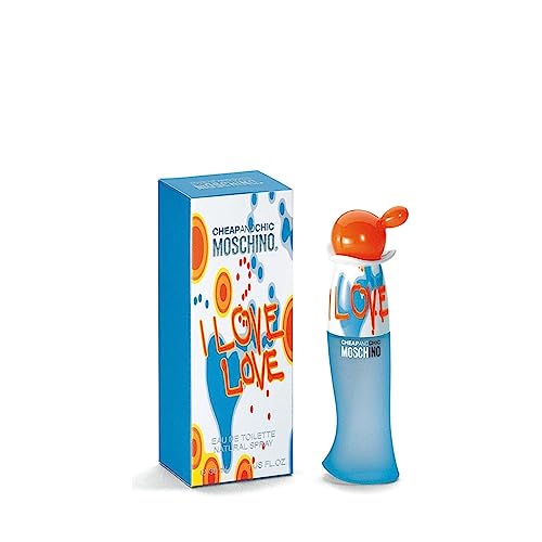 MOSCHINO I Love Love Eau de Toilette Spray, 1 Ounce