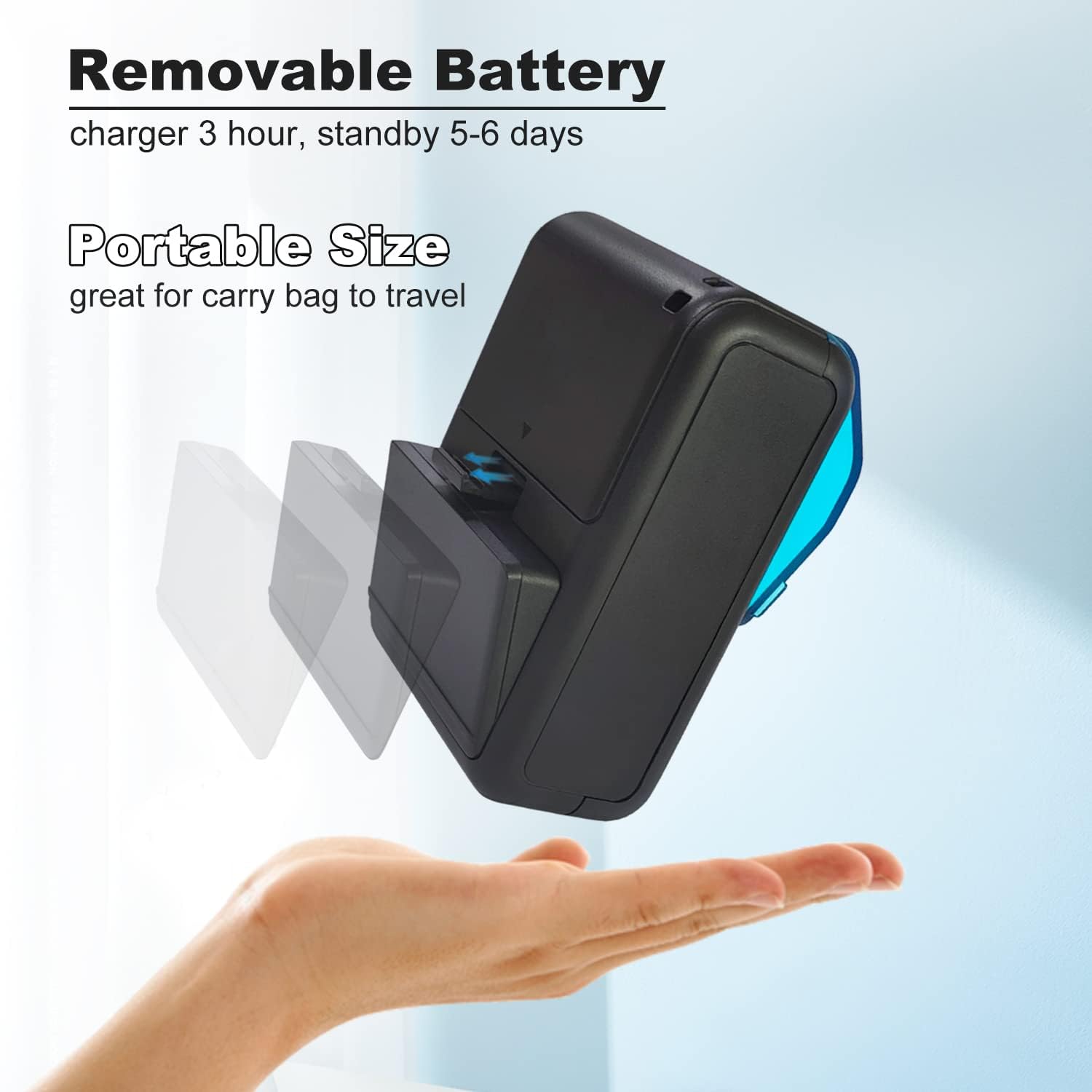 GZGYNADAST 58mm Bluetooth Thermal Receipt Printer,only Compatible with Android/Windows,Can't FIT iOS/ipad/MAC,inkless Mini Portable Pocket Ticket Bill Printer for Small Business