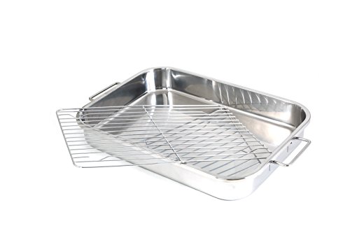 ExcelSteel 592 Roasting Pan, Stainless
