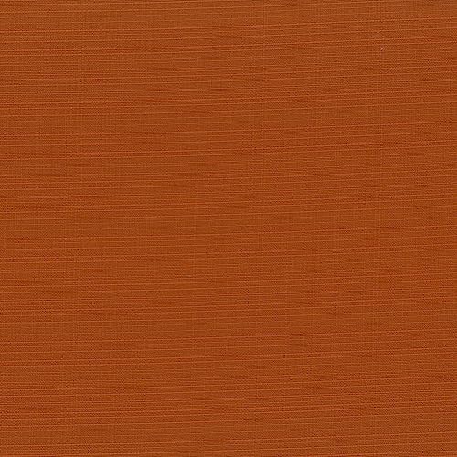 Pillow Perfect Monti Chino Solid Indoor/Outdoor Throw Pillow Plush Fill, Weather and Fade Resistant, Throw - 18.5" x 18.5", Orange, 2 Count