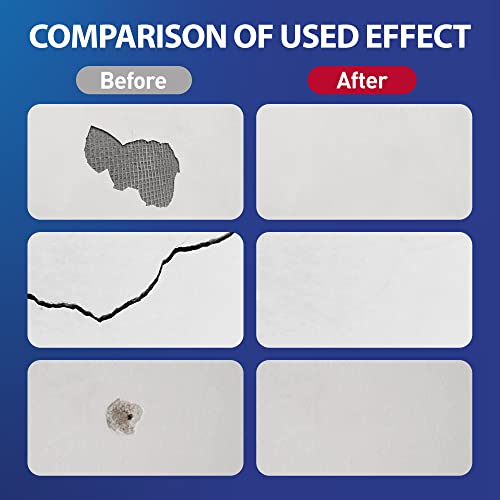 Drywall Repair Kit,2 Pack Wall Mending Agent,Wall Spackle with Scraper, Wall Surface Hole Fill Quick and Easy Solution
