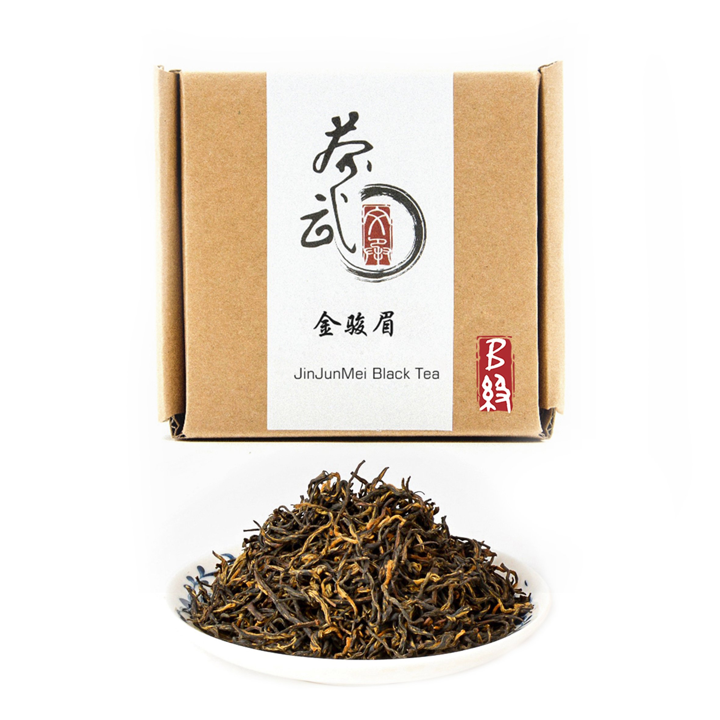 Cha Wu-[B] JinJunMei Black Tea3.5oz/100g,Chinese Loose Leaf Tea,WuYi Mountain,FuJian China