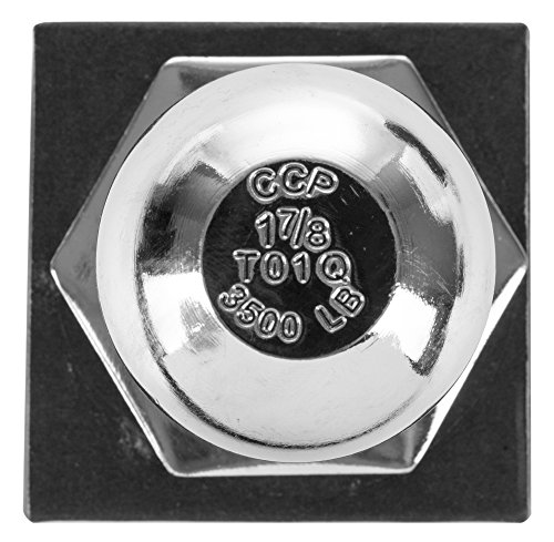 Reese Towpower 7071100 Carbon Forged 1-7/8" Chrome Interlock Hitch Ball , black