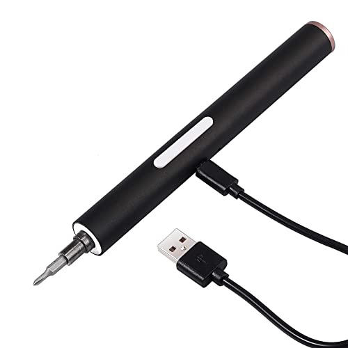 COLFULINE Precision Cordless Screwdriver Set Rechargeable Mini Electric Screwdriver with Magnetic Mat & 21 Bits Repair Tool Kits T5/T6/T8/T9, P5/P6 for iPhone/Watch/Camera