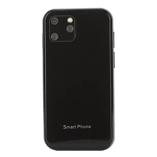 Dilwe XS11 Mini Smartphone for Kids, 3G 2.5Inch Student Pocket Cellphone WiFi GPS 1GB 8GB Quad Core Android Cell Phones, Great Kids and Students, 2MP/5MP Camera(2.5" Black)