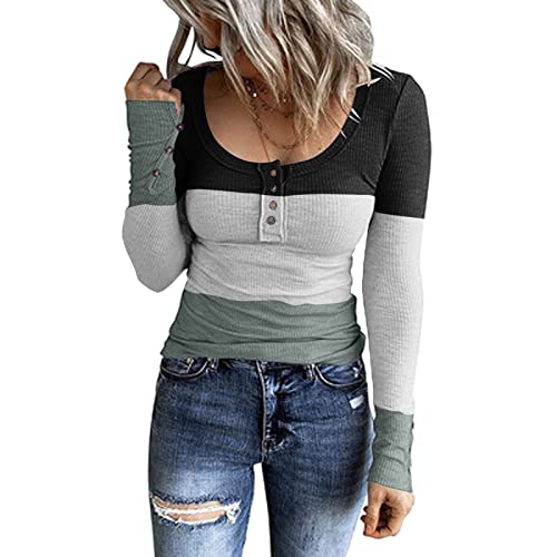 Blouses for Women Business Print Lace Fall Tops Classic Retro Long Sleeve Shirt Sweatershirt Blouses Outdoor Pullovers