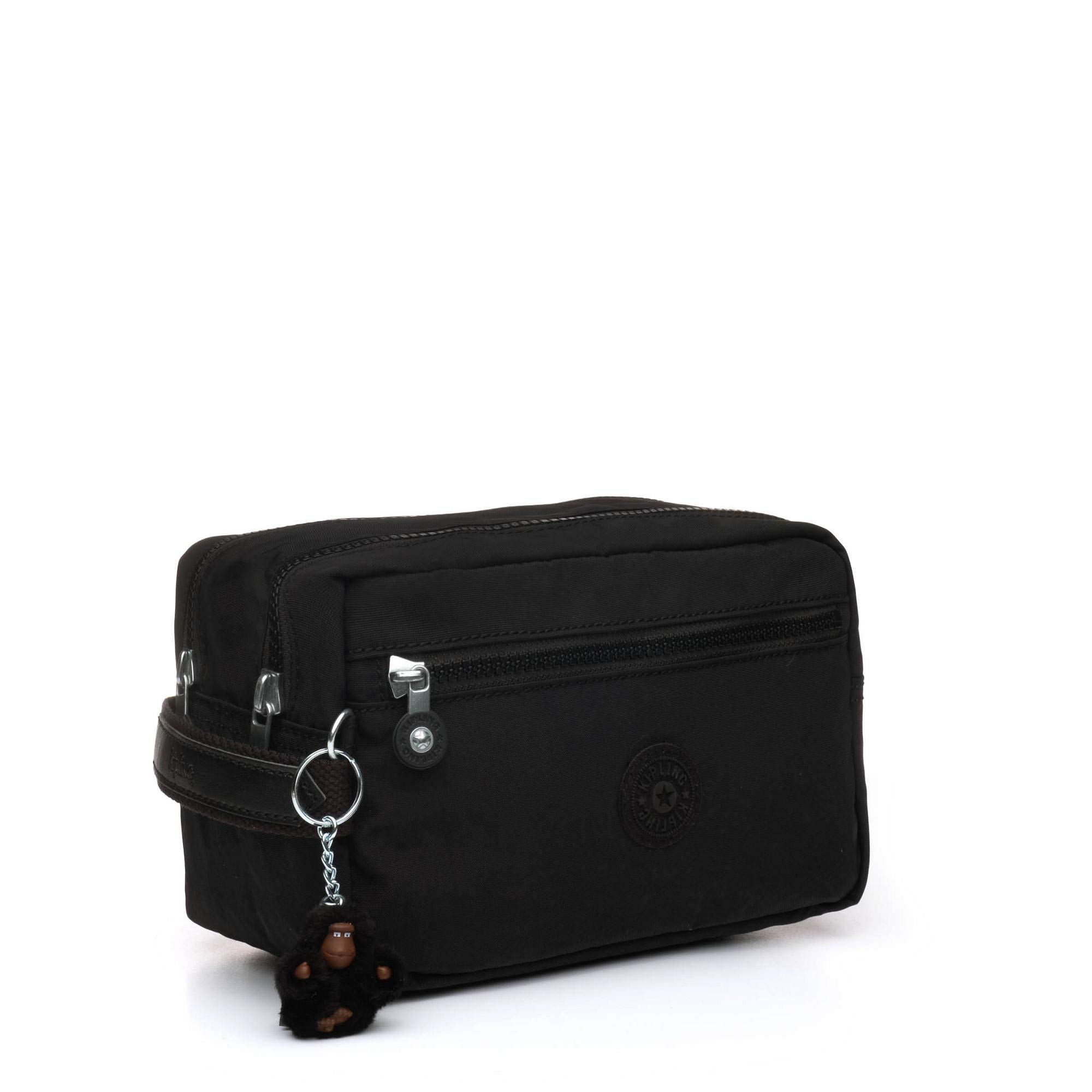 Kipling Womens amalfi Pouch, Black Tonal, 9 L x 5.5 H 5 D US
