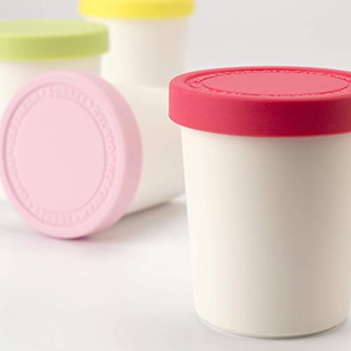 Tovolo Tight-Fitting, Stack-Friendly, Sweet Treat Ice Cream Tub, Pistachio