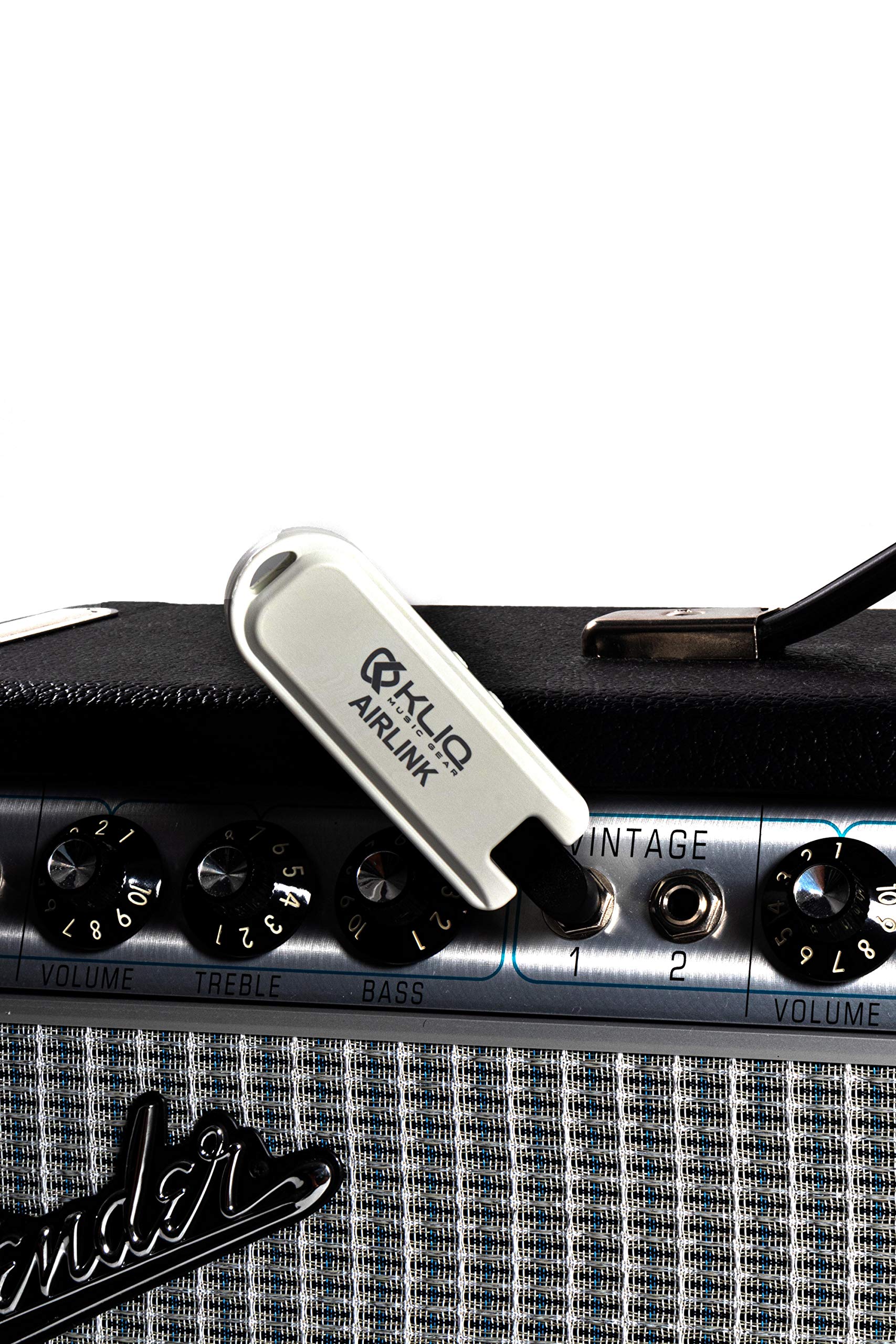 KLIQ Airlink 5.8 GHz Rechargeable Wireless Audio System designed for Electric Guitar, Bass and other Electric Instruments-Digital Transmitter/Receiver Set (5.8G Wireless)