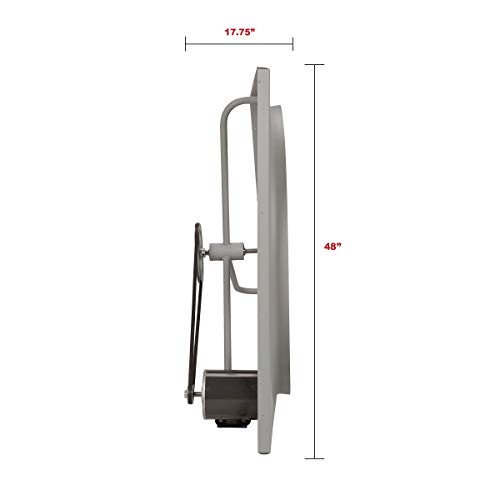 TPI - CE-48B Corporation CE-48-B Commercial Exhaust Fan, Single Phase, 48" Diameter, 120 Volt