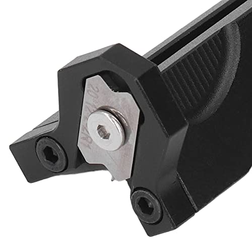 Fewb Chamfer Edge Plane, Manual Woodworking Veneer Edge Banding Trimmer with 3 Blades, Arc Wood Edge Corner Flattening Cutter Hand Planer Scraper Tool for Edge Trimming