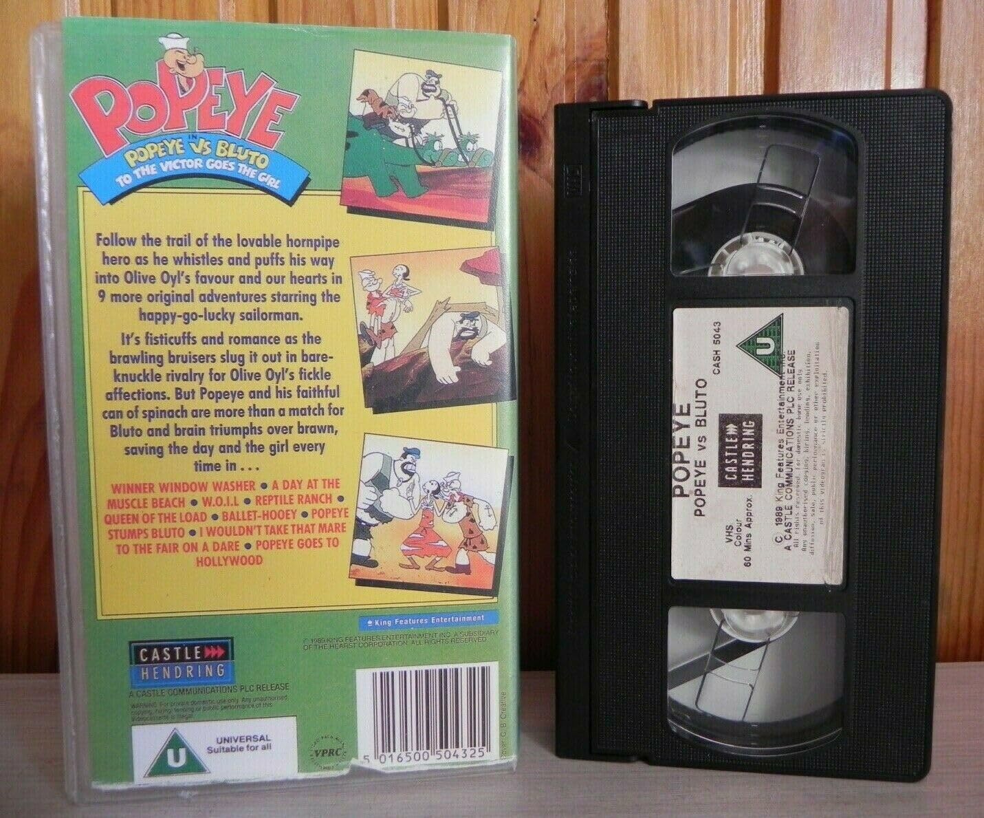 Popeye - To the Victor Goes the Girl [VHS]