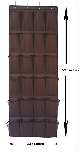 Roomganize Large Shoe Organizer, Sneaker Rack, for Men's Big Shoes (Bison Brown)