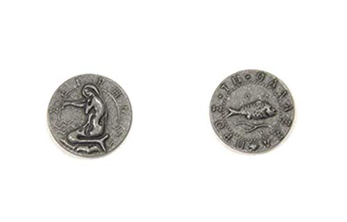 Mythological Creatures Themed Gaming Coins - Small 20mm 15-Pack, Novelty Fantasy Replica Coins