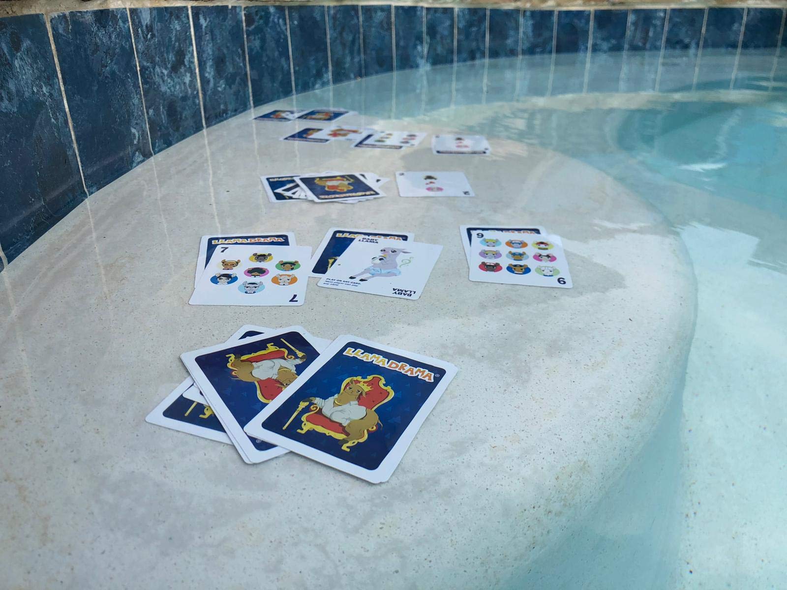 Llama Drama Card Game (1 Pack Original) Waterproof & Tear-Proof - Easy to Learn Fun to Play