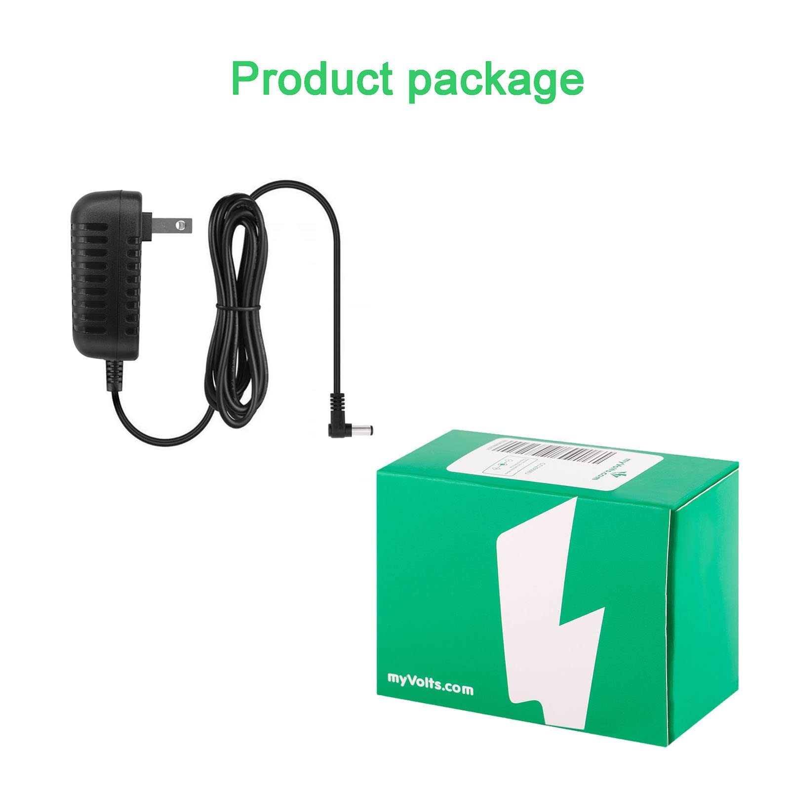 MyVolts 9V Power Supply Adaptor Compatible with/Replacement for Sega Mega Drive, Genesis Game Console - US Plug with Extension and ON/Off Switch