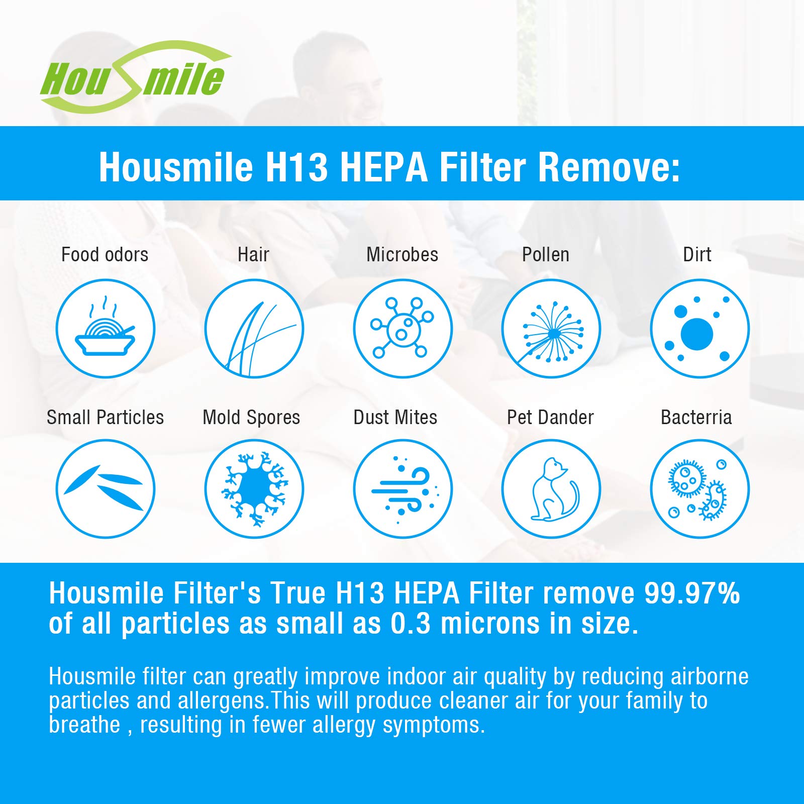 PPWER HEPA Filter Air Purifiers (HAPF30AT)