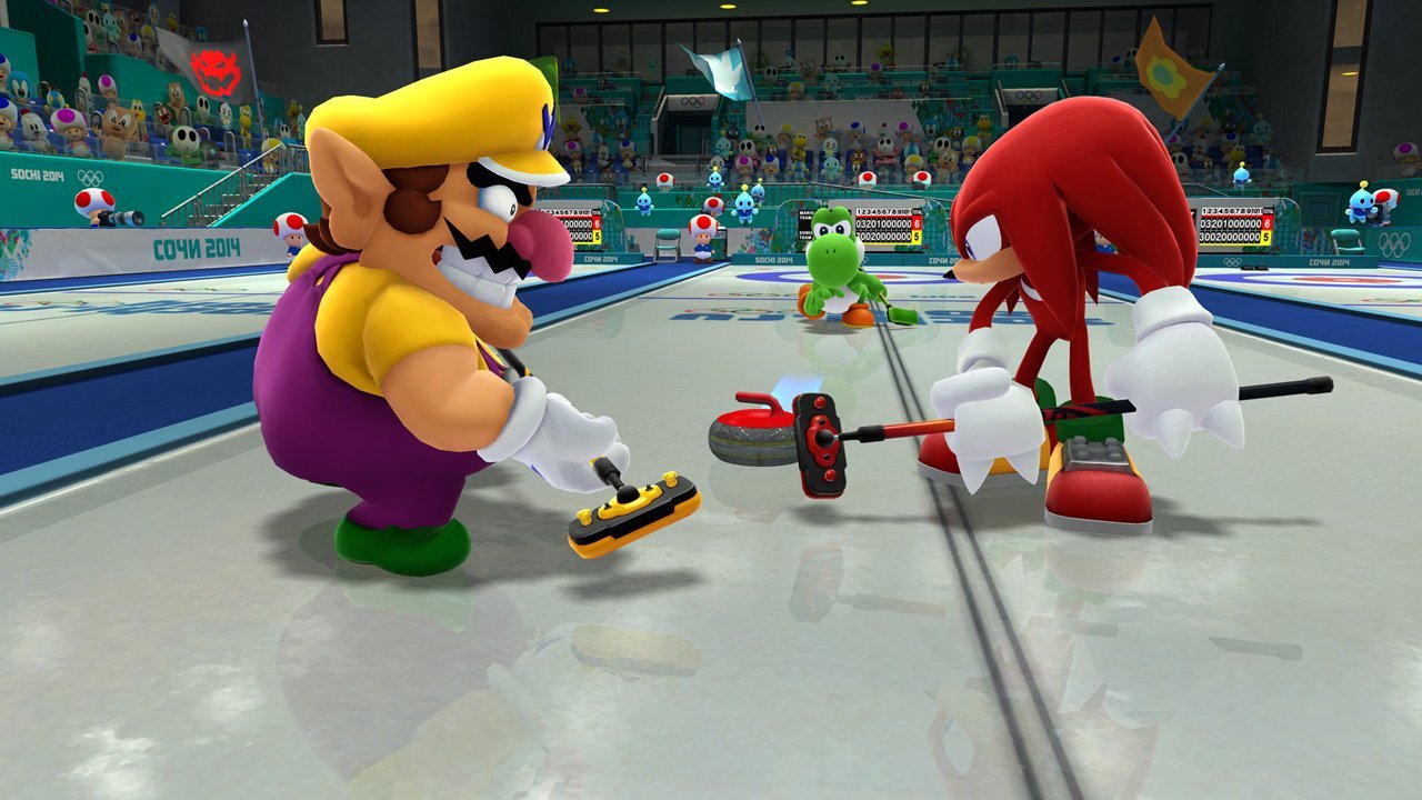 Mario & Sonic at the Sochi 2014 Olympic Winter Games - Nintendo Wii U (Renewed)