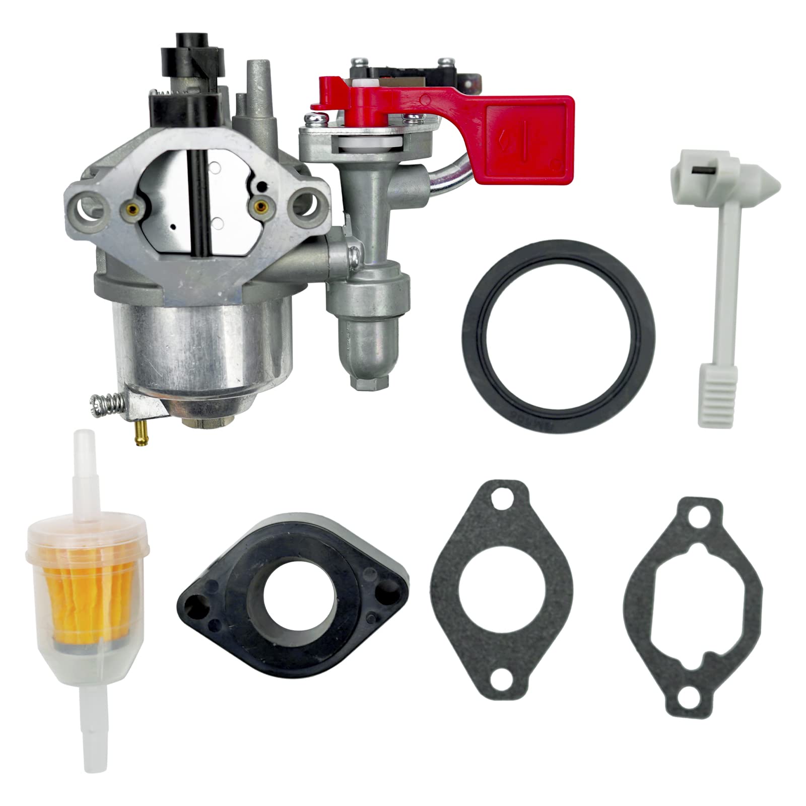 Carburetor With Air filter And thermalshield Replacement for 84004885 799060 Compatible with Briggs Stratton Vanguard Engine