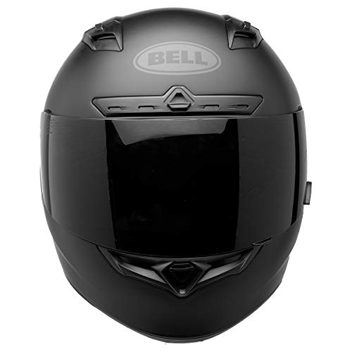 Bell Qualifier DLX Full-Face Motorcycle Helmet (Blackout Matte Black, Large)