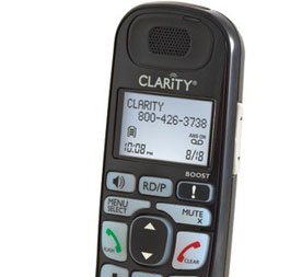 Clarity E814 Moderate Hearing Loss Cordless Phone with E814HS Expandable Handset Bundles (Clarity E814 with 3 E814HS)