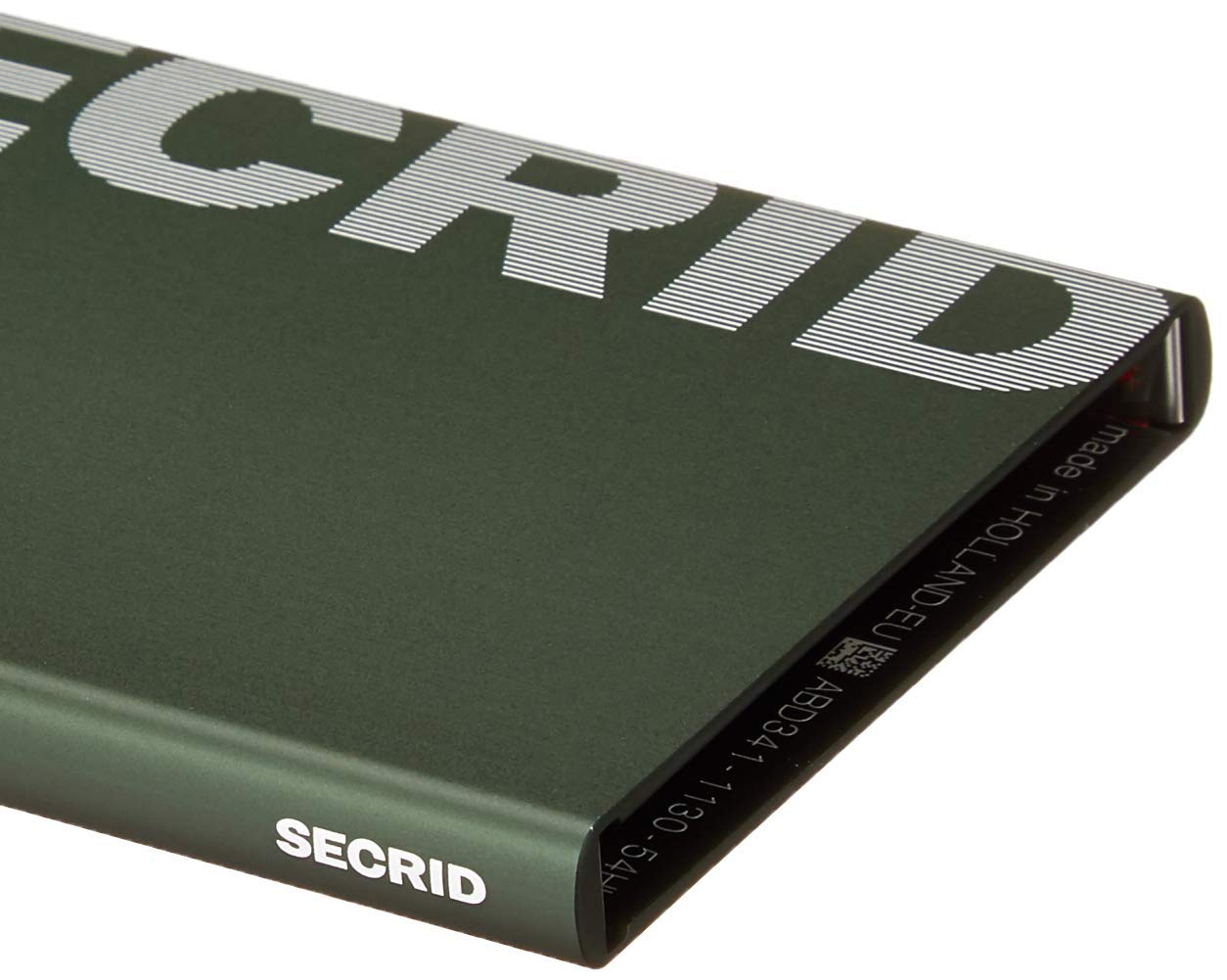 SECRID Card Protector Laser Logo, Very Slim Credit Card Holder wallet with RFID protection - Blue