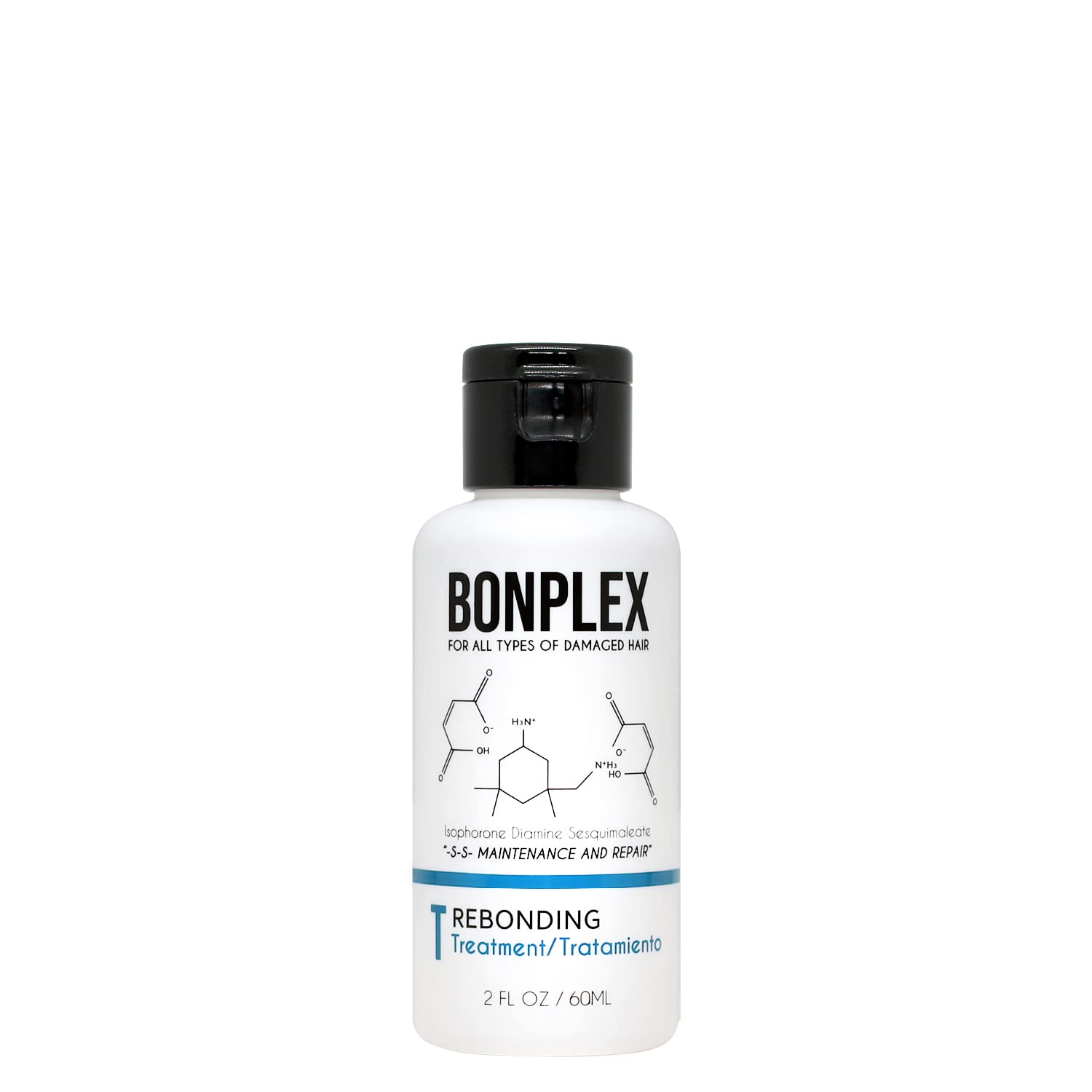 BONPLEX Rebonding Treatment For All Hair Types | For Damaged, Dry, Brittle, Colored, Permed, and Chemically-Treated Hair | Safe for Hard Water | Reconnect Broken Disulfide Bonds