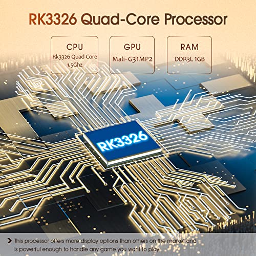RG351V Handheld Game Console 64G TF Card, Open Source System with WiFi Online Sparring 2500 Classic Games Support PSP / PS1 / N64 / NDS 3.5inch IPS Screen Retro Game Console