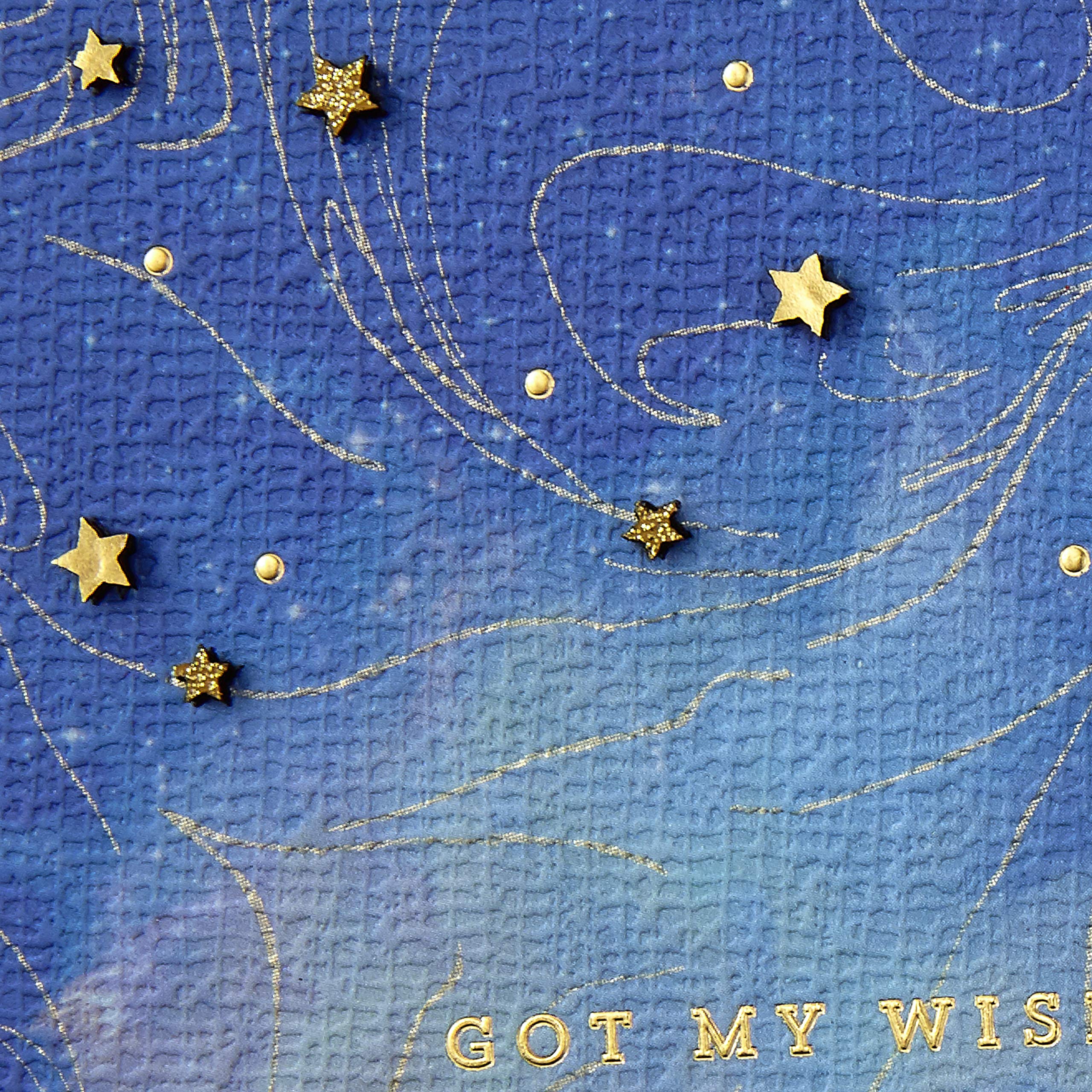 Hallmark Signature Love Card, Anniversary Card, Romantic Birthday Card, Sweetest Day Card (Wish on a Star)