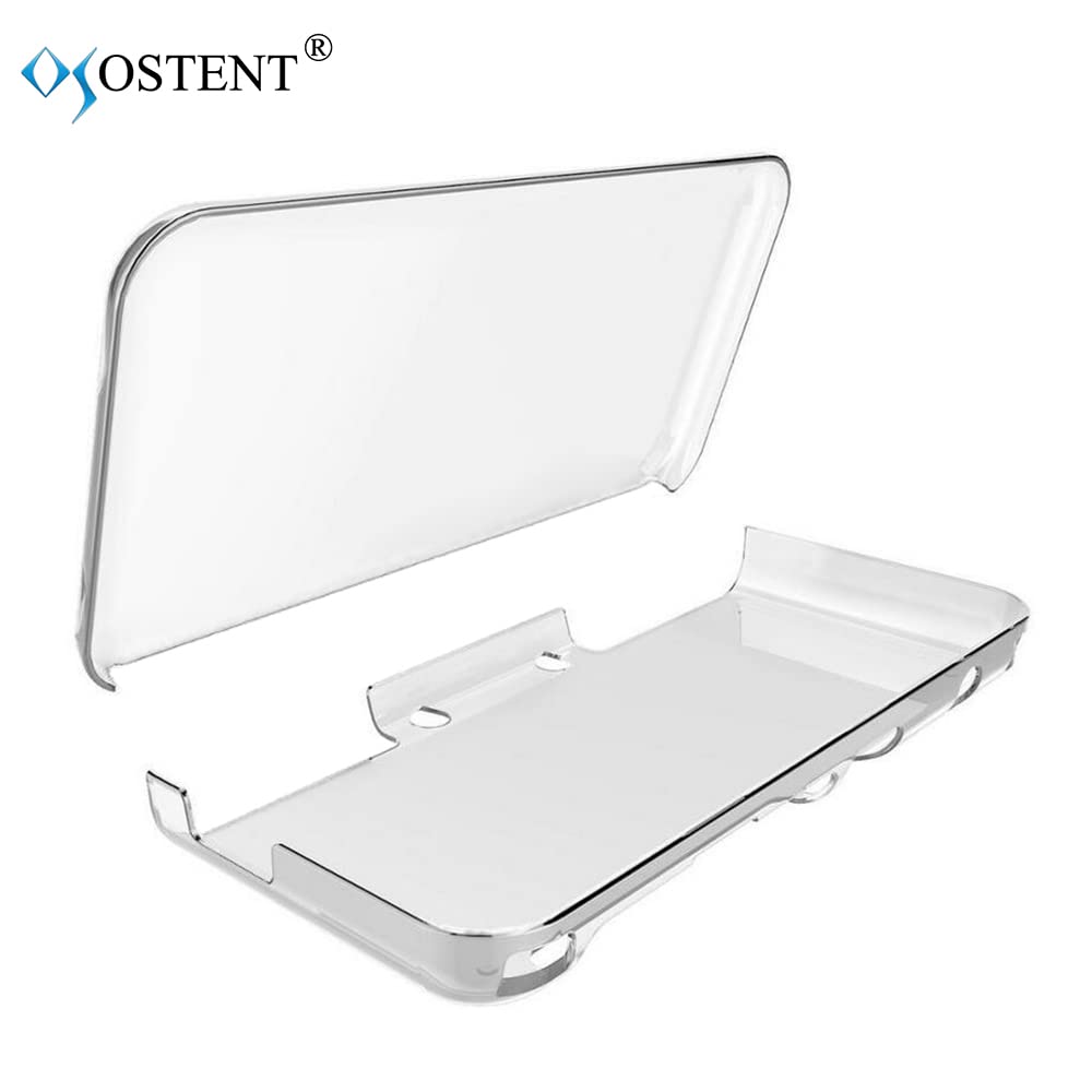 OSTENT Transparent Clear Crystal Protective Cover Case Shell for Nintendo New 2DS LL/XL Console