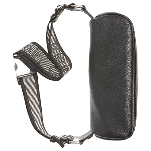Calvin Klein Millie Novelty Belt Bag, Black/Silver