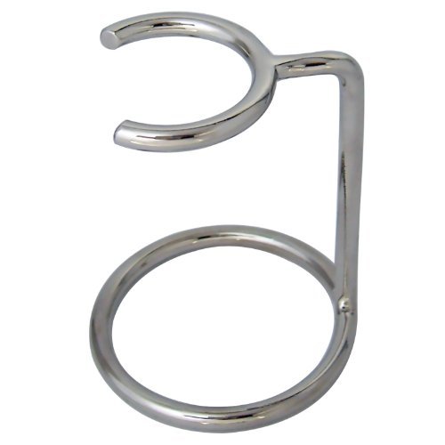 Super Safety Razors Chrome Shaving Brush Stand from, Prolong Shave Brush Life with this Stand by Drying with the Bristles Facing Down