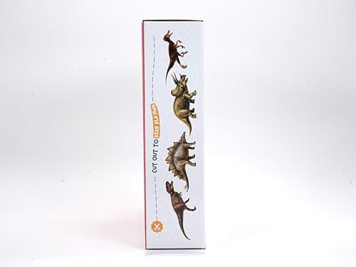 Nene Toys Dinosaur Painting Kit for Kids 3-7 Years [The Kings] – Includes 4 Museum Replicas, 2 Paint Sets, 2 Brushes, Educational Poster and Playmat – Art & Craft Paint Toy for Boys and Girls