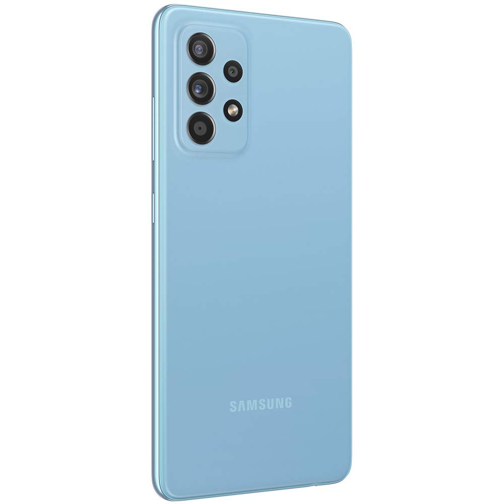 Samsung Galaxy A52 (128GB, 6GB) 6.5" Dual SIM GSM Unlocked 4G LTE International Model A525M/DS (Awesome Blue)