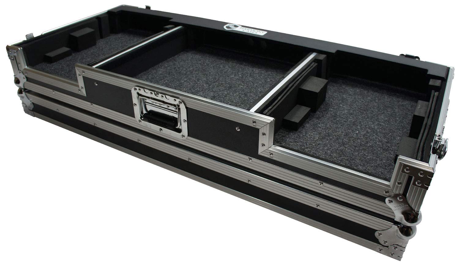 Harmony Audio HCCDJDJM2KW Coffin Flight DJ Custom Case Compatible with Pioneer DJM-2000 & CDJ-2000