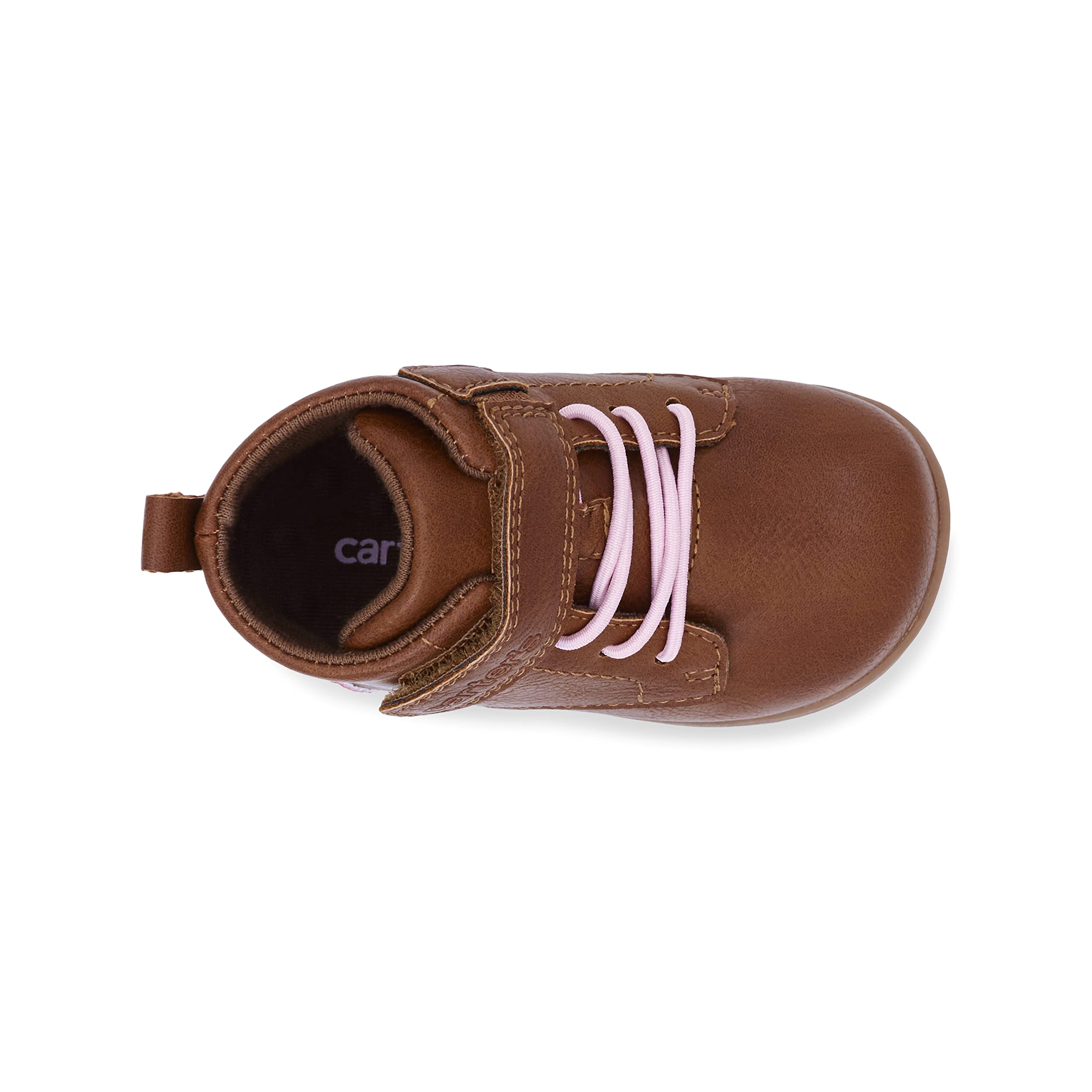 Carter's baby girls Cecilia-gp First Walker Shoe, Brown, 3.5 Infant US