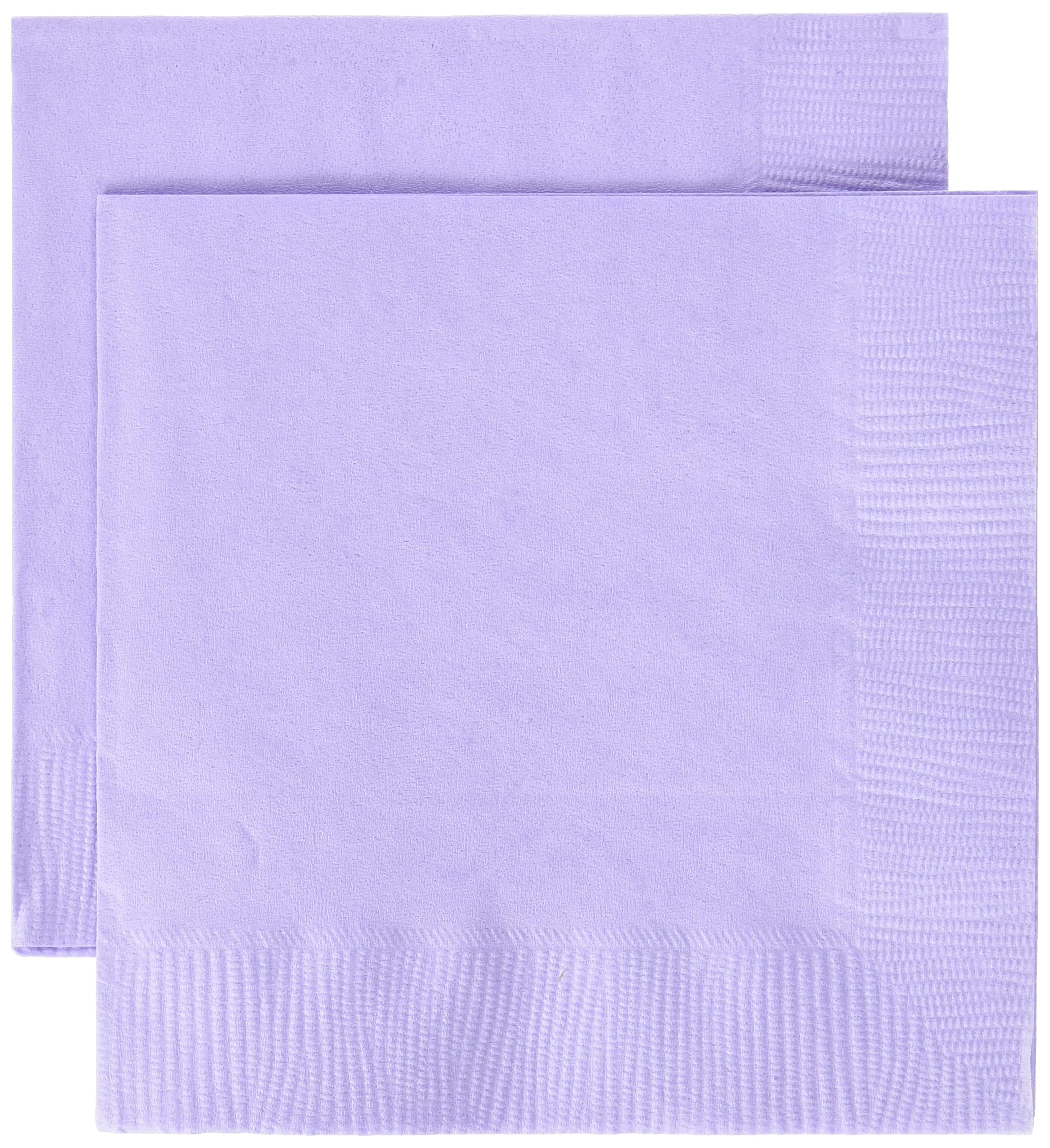 Lavender Beverage Party Paper Napkins