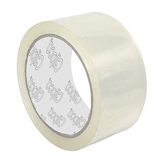 Clipco Premium Packing Tape Heavy Duty (Clear) (6-Pack)