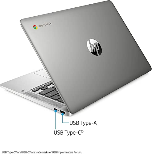 HP Chromebook 14A-NA0031WM 14" 4GB 64GB Intel Pentium Silver N5000 X4 1.1GHz Chrome OS, Silver