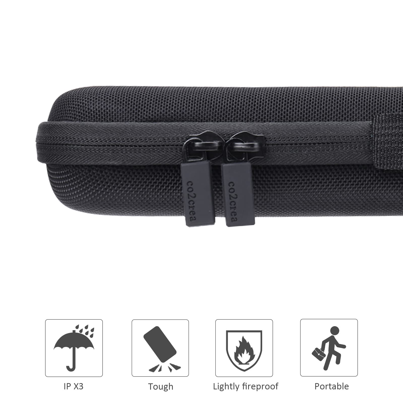co2CREA Hard Case Replacement for Logitech Signature K650 Comfort Full-Size Wireless Keyboard (Graphite Case)