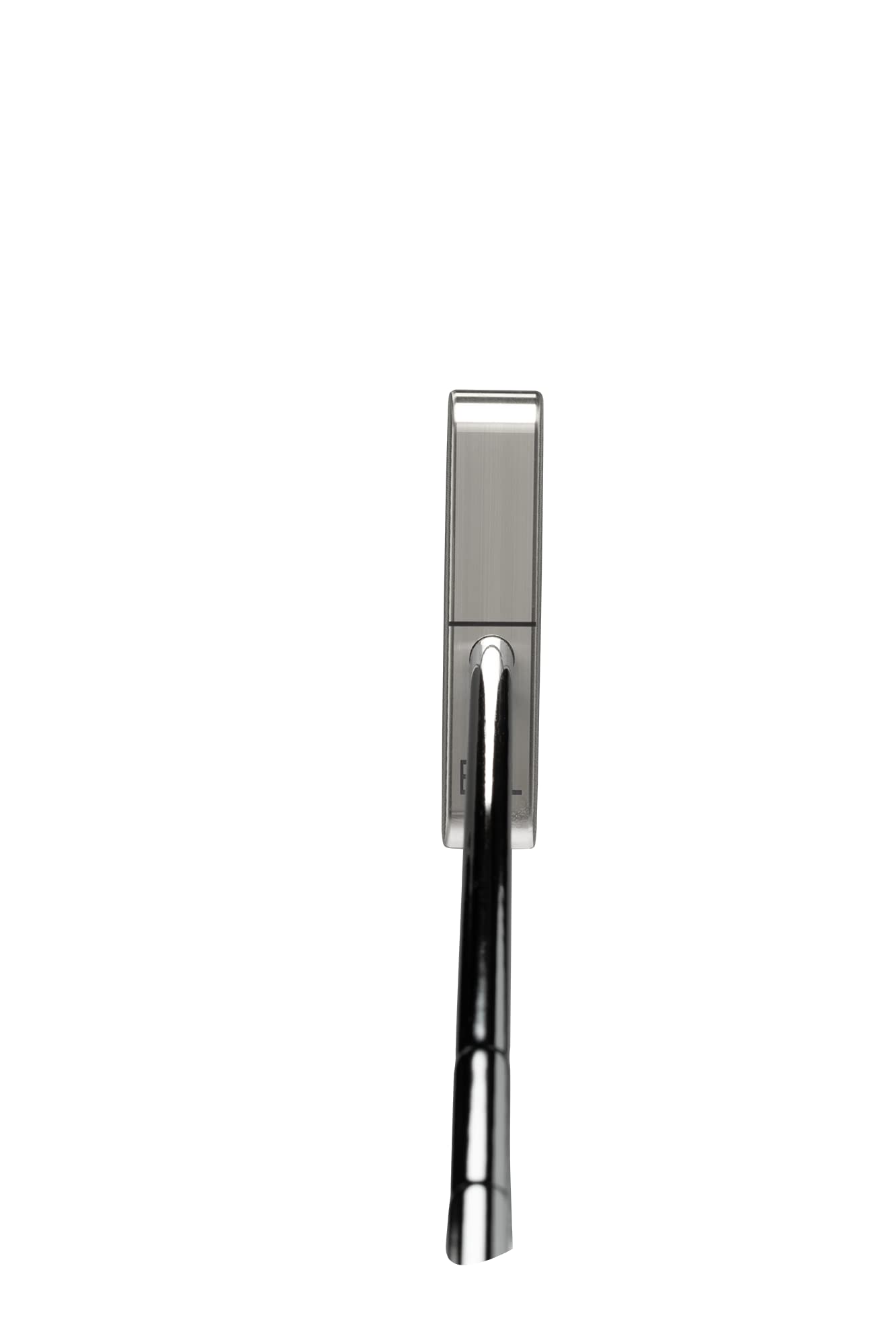 Bell TW-340 Two-Way Toe Balance CNC Milled Golf Putter + Winn Dri-Tac Dark Gray Jumbo Grip (Ambidextrous, 32)