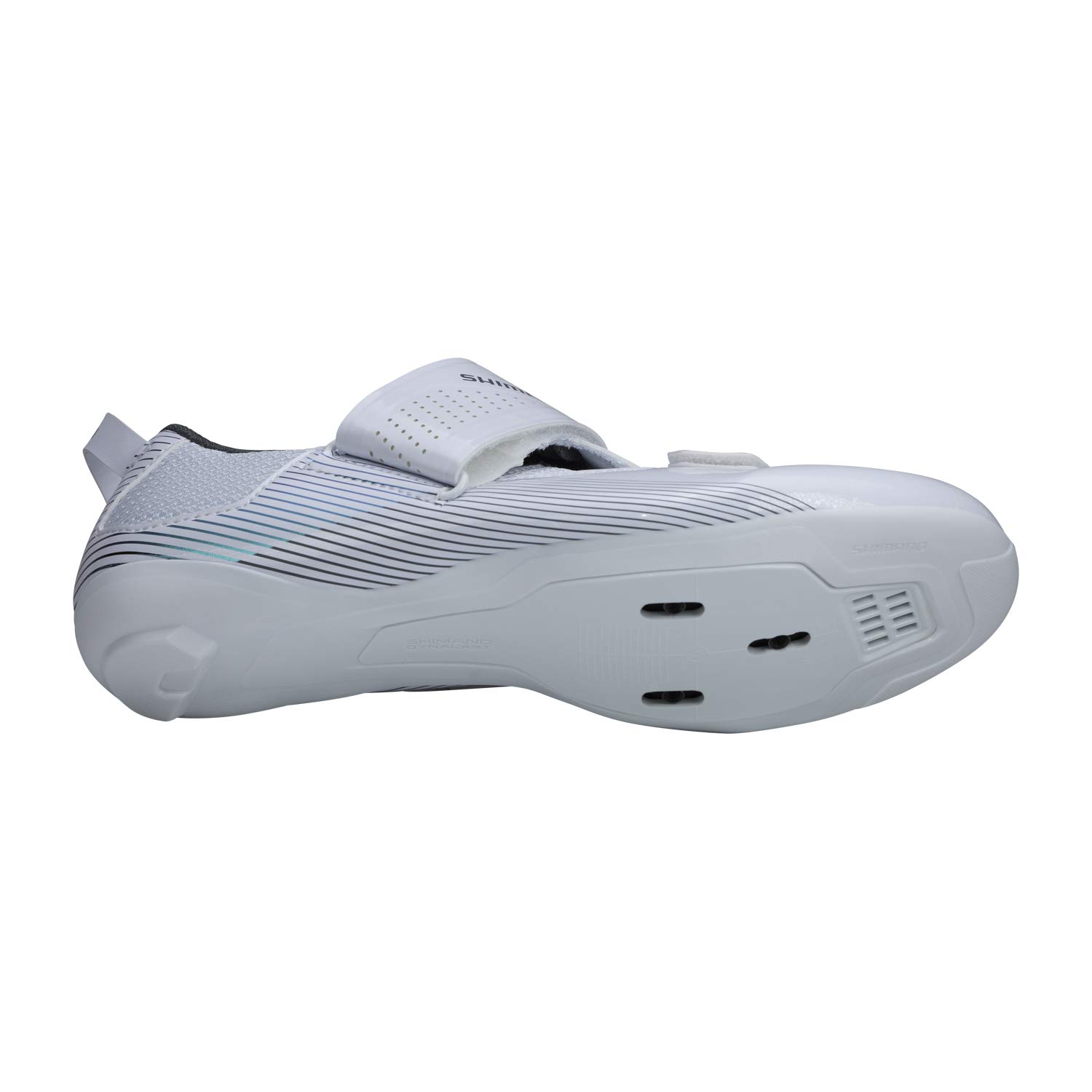 SHIMANO SH-TR501W Specialist Short Course Triathlon Shoe, White, 7-7.5 Women (EU 39)