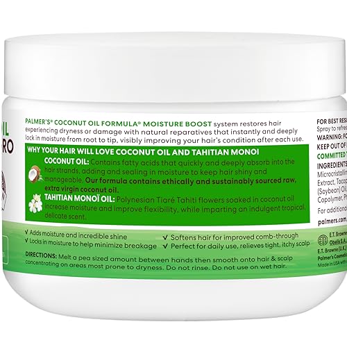 Palmer's Coconut Oil Formula Moisture Gro Hairdress, 8.8 Ounce