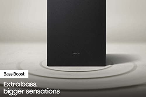 SAMSUNG 3.1ch A650 A Series Soundbar - Dolby 5.1/ DTS Virtual: X (HW-A650, 2021 Model)