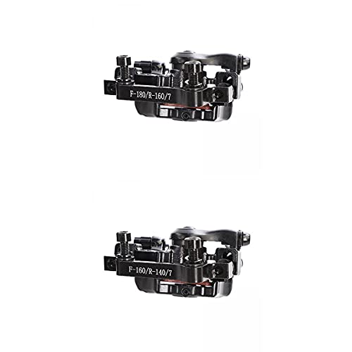 BESSTUUP 2pcs Mechanical Brakes Disc Caliper Road Bike Brake Rear Front
