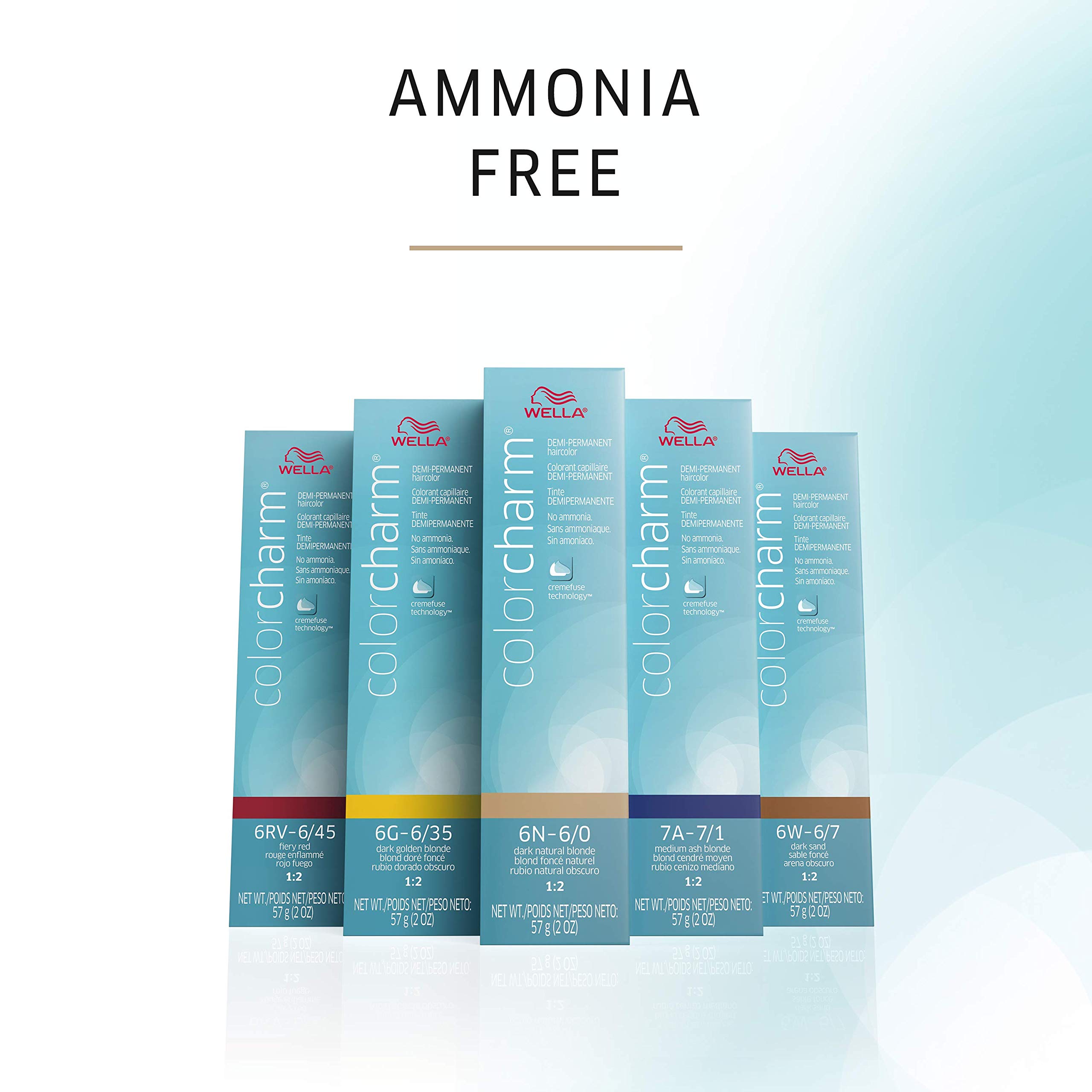 WELLA Color Charm Demi Permanent Hair Color8A Light Ash Blonde