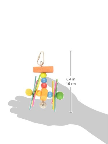 Prevue Hendryx Stick Staxs Helicopter Bird Toy, Small (62347)