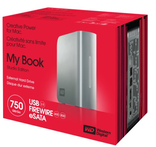 Western Digital 750 GB My Book Studio Edition USB 2.0 Esata FW400 FW800