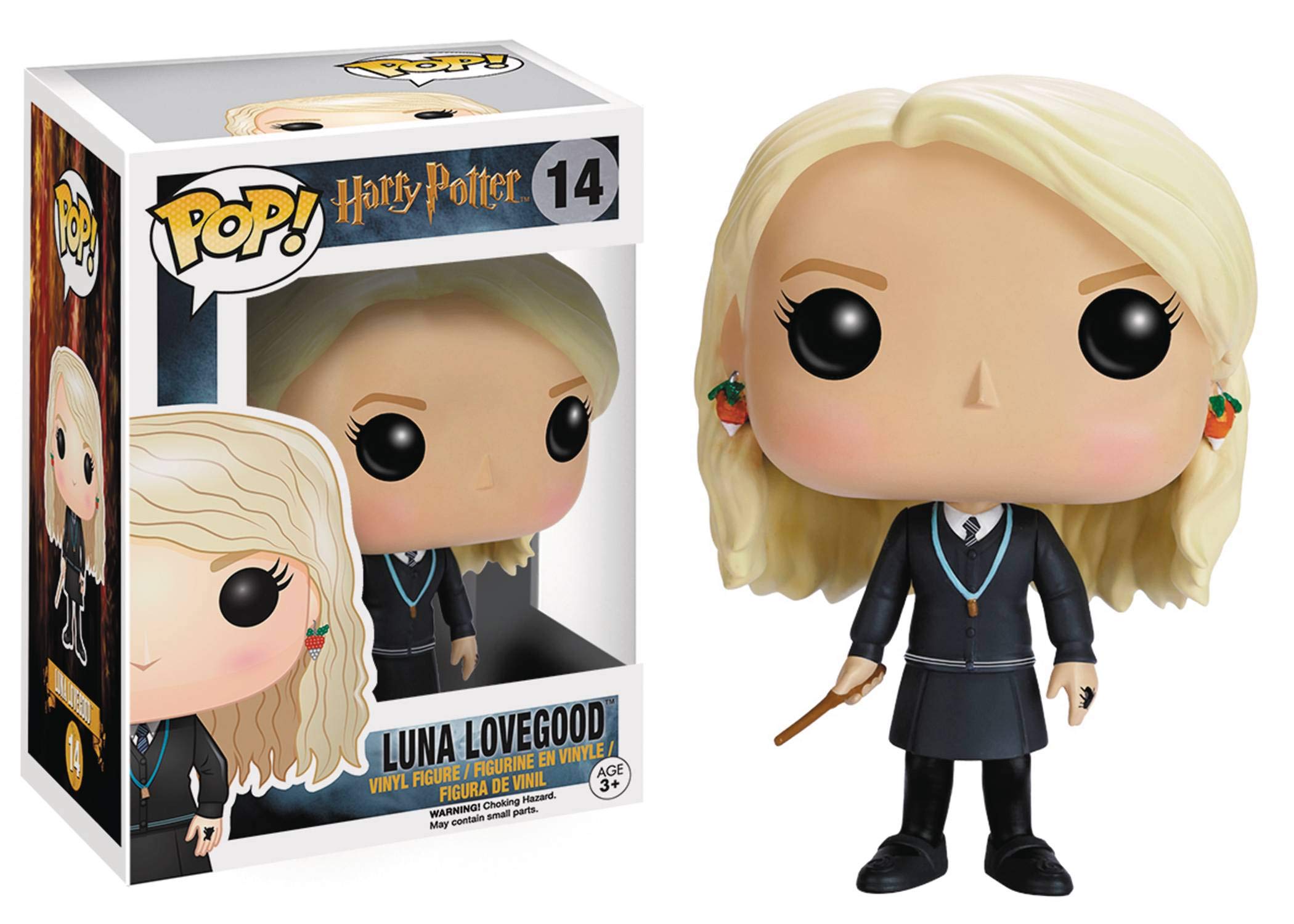 Funko Pop! Movies: Harry Potter - Luna Lovegood #14 Vinyl Figure (Bundled with Pop Box Protector Case)
