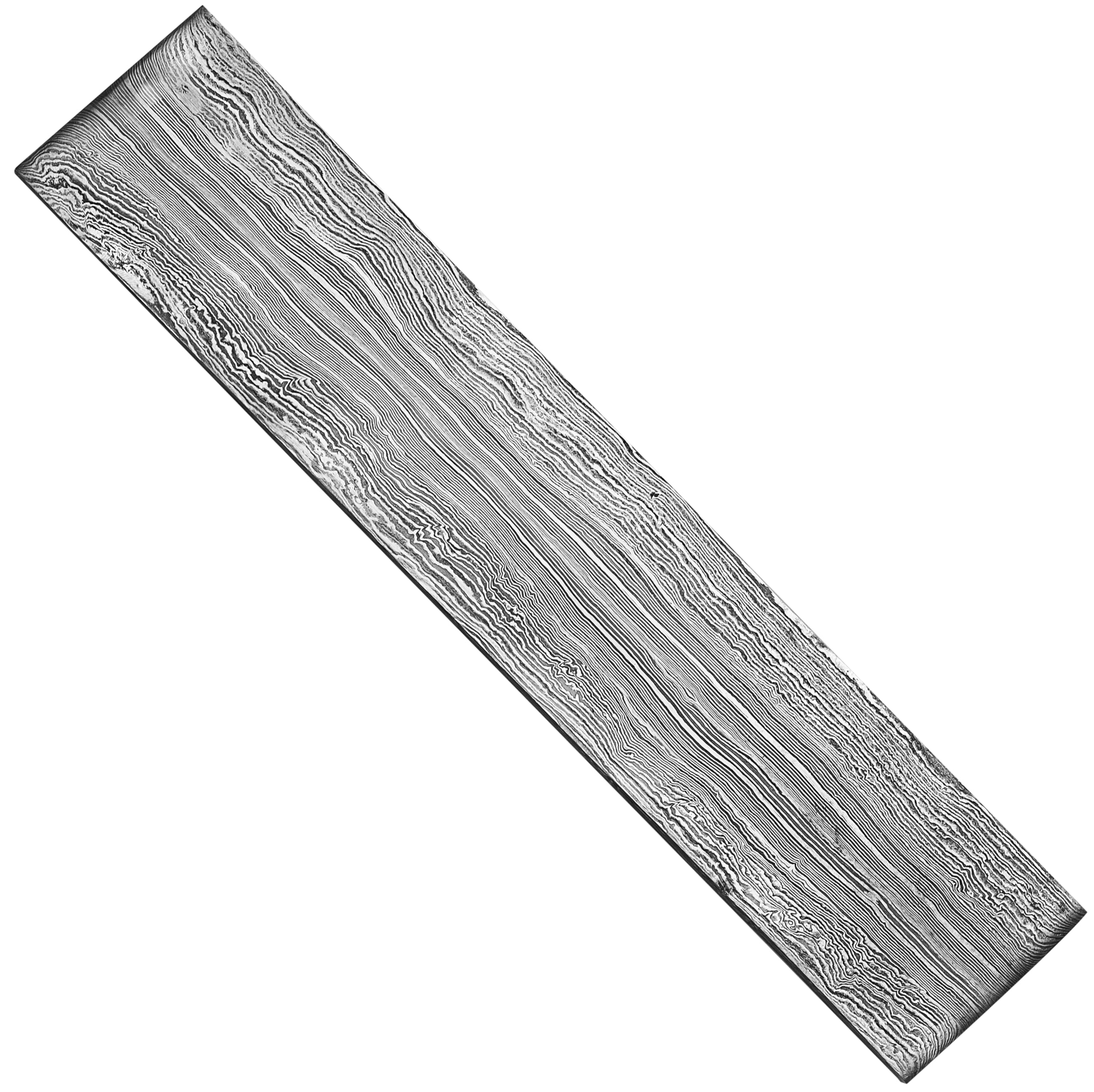 Handmade billet damascus steel billet Custom Hand Forged Damascus Steel Straight Line Billet for Knife Making